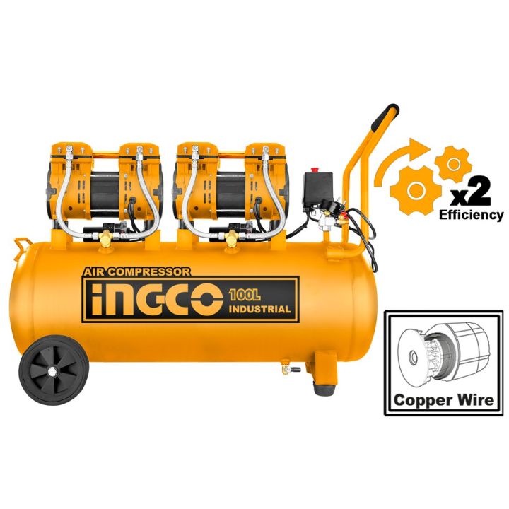 INGCO Original Super Select 2X1500W / 4.0HP Air Compressor ACS2241001P ...
