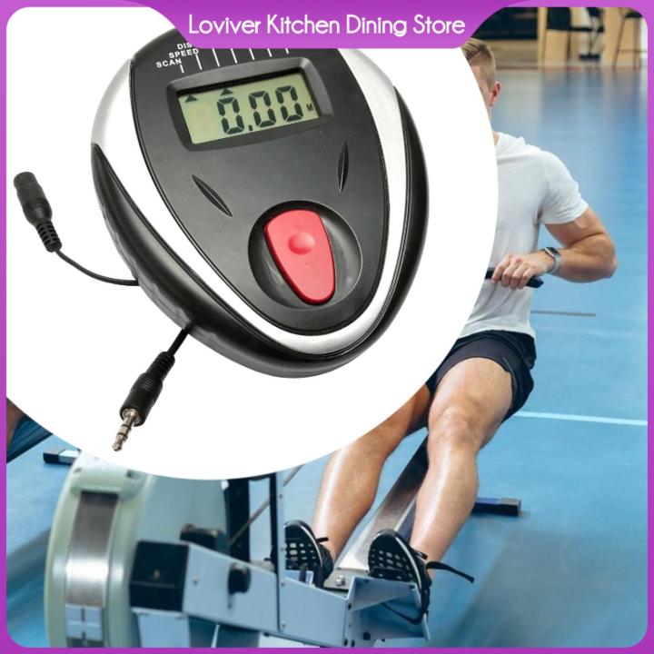 Loviver Rowing Machine Counter Monitor Speedometer Professional ...