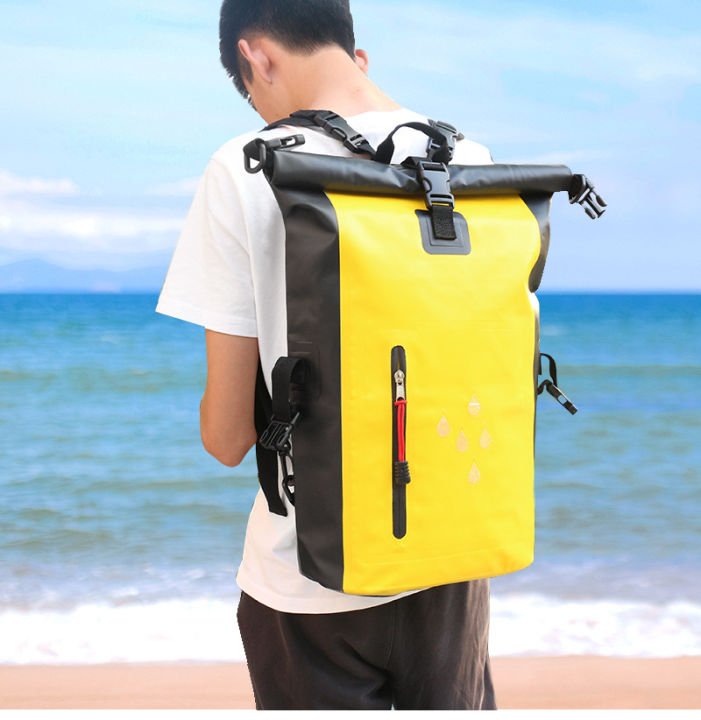 【Manila stock+COD】 25L 30L Dry Bag Waterproof bucket Bag Swimming gear ...