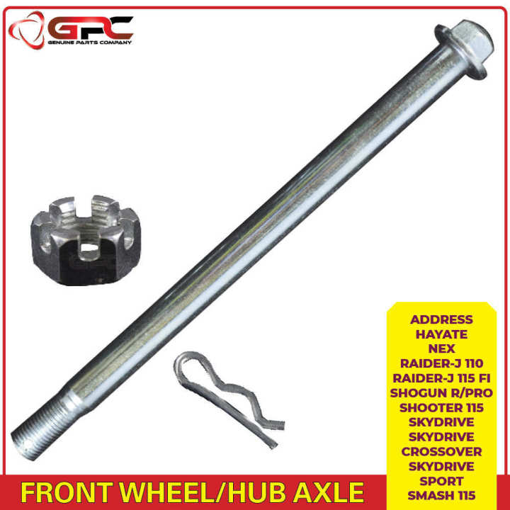 RAIDER 150 FRONT HUB AXLE GPC | Lazada PH