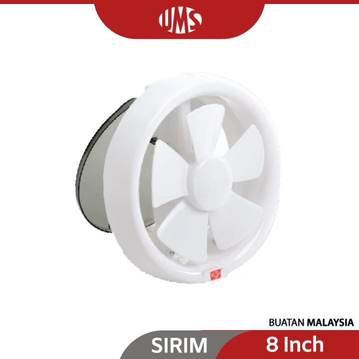 UMS 8 Inch (8") Round Ventilating Exhaust Fan (SIRIM) | Lazada