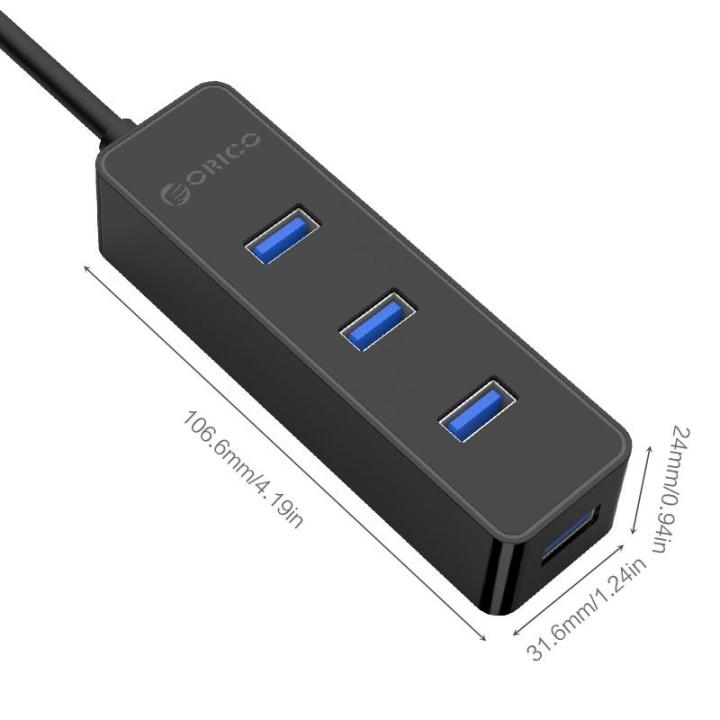 Orico W5PH4-U3 4-Port USB 3.0 Ultra Mini Bus-Power Hub | Lazada PH