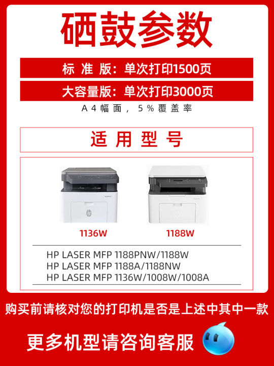 "HP W1660A" applies to HP 1188nw toner cartridge 1188a 1188w 1188pnw ...