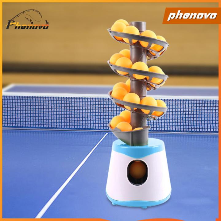 Phenovo Table Tennis Robot, Portable Table Tennis Ball Automatic ...