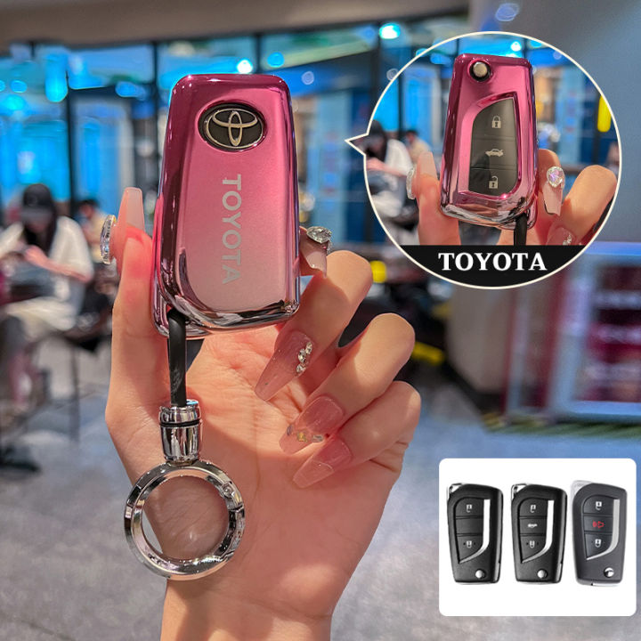 Toyota key case for Yaris 2014 vios hilux revo 2024 for altis car key ...