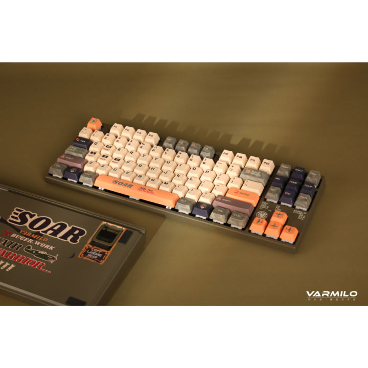 # Varmilo VA Series V2 Warrior Soar TKL Mechanical Keyboard - Cherry Mx ...