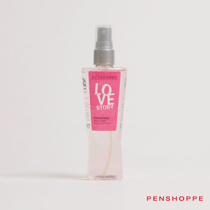Penshoppe Lovestory Fruity Floral Scent Body Spray - Perfume For Women ...