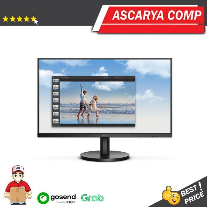 AOC 22B3HM Monitor LED 22" VA 75Hz 1080p HDMI VESA Adaptive Sync Slim ...
