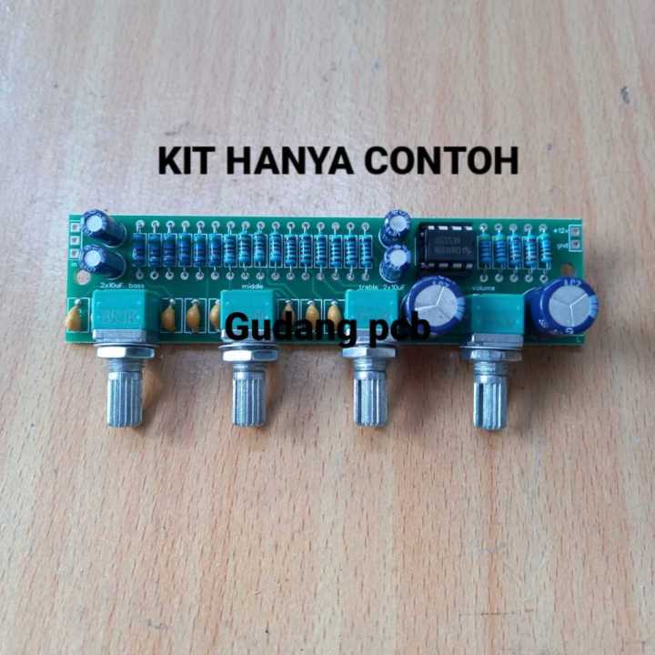 DIY Tone control stereo plus middle ne5532 ( belum di solder) | Lazada ...