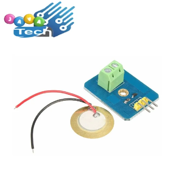 Piezoelectric Analog Ceramic Vibration Sensor Module Lazada Indonesia