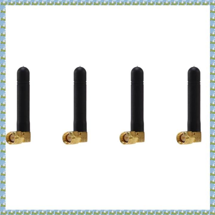 (SPND) 4Pc 2.4Ghz Antenna 3.5Dbi WIFI Aerial Bluetooth Zigbee Module ...
