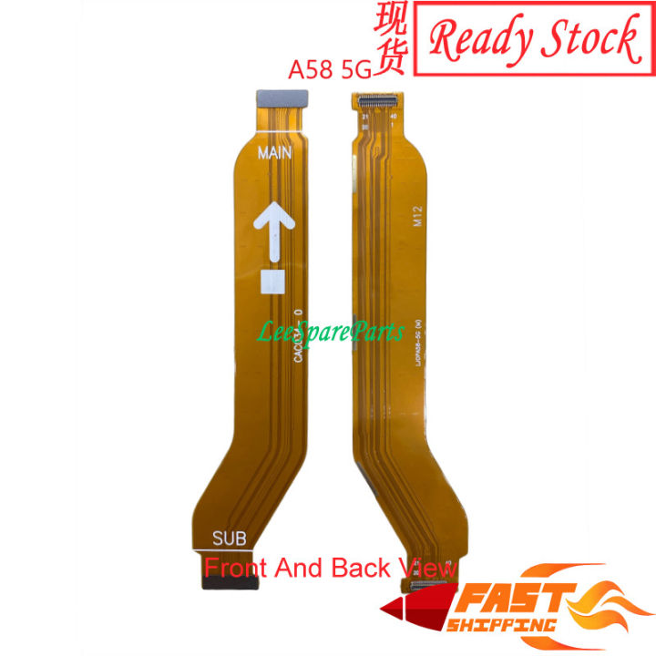 OPPO A58 Main Board Motherboard UI LCD Display Charging Flex Ribbon For ...