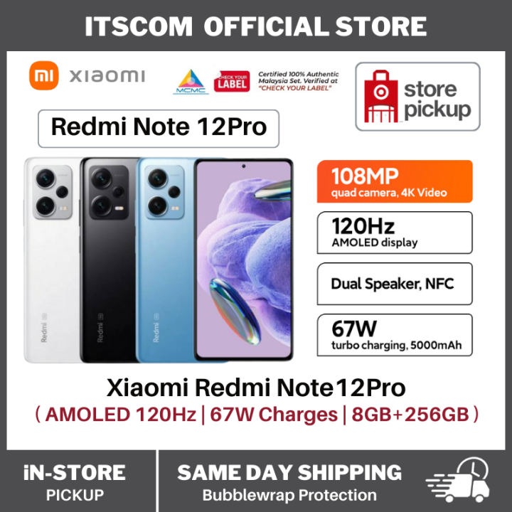 Redmi Note 12 Pro 5G / Note 12 Pro 4G | 8GB + 256GB ROM | 5000 mAh ...