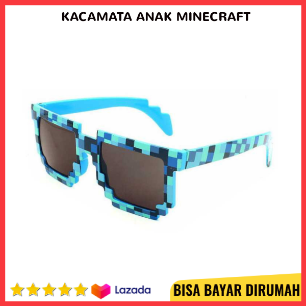 Minecraft Sunglasses - Kacamata Minecraft Untuk Aksesoris Fashion Anak ...