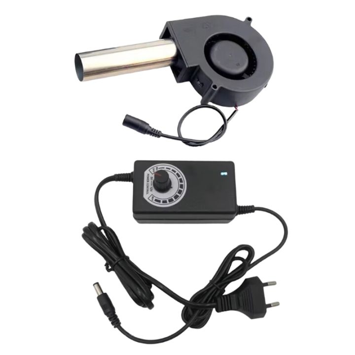 BBQ Fan Cooking Blower with Air Collecting Port Power Supply Speed ...