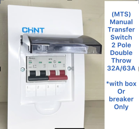 MANUAL TRANSFER SWITCH MTS / INTERLOCKING | Lazada PH
