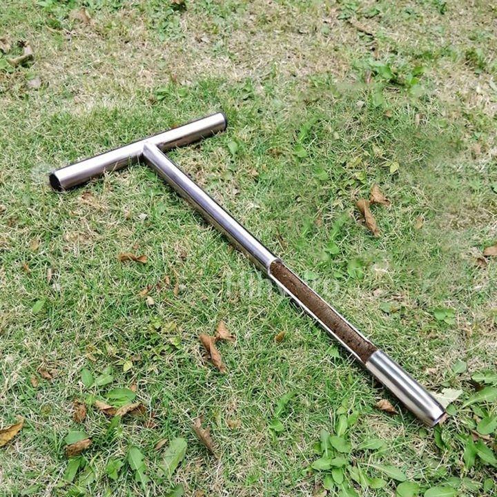 Soil Sampling Probe 2.5cm Diameter Probe T Shape Handle Protable Soil ...