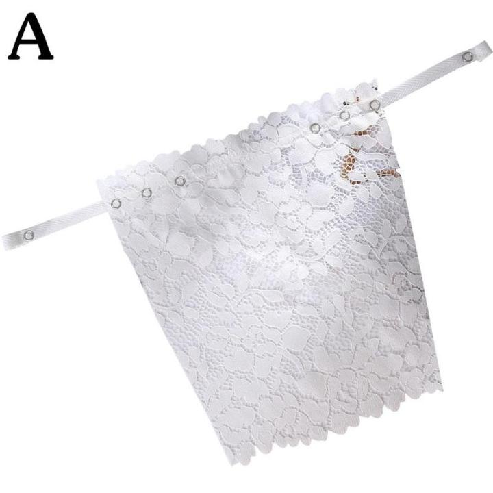 New Lace Privacy Invisible Bra Modesty Panel Cleavage Hide Underwear ...