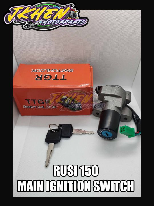 RUSI 150 MAIN IGNITION SWITCH | Lazada PH