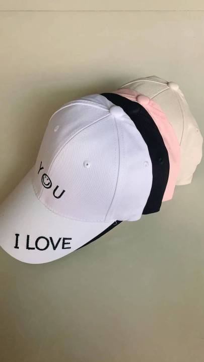 I love you baseball cap/statement cap | Lazada PH