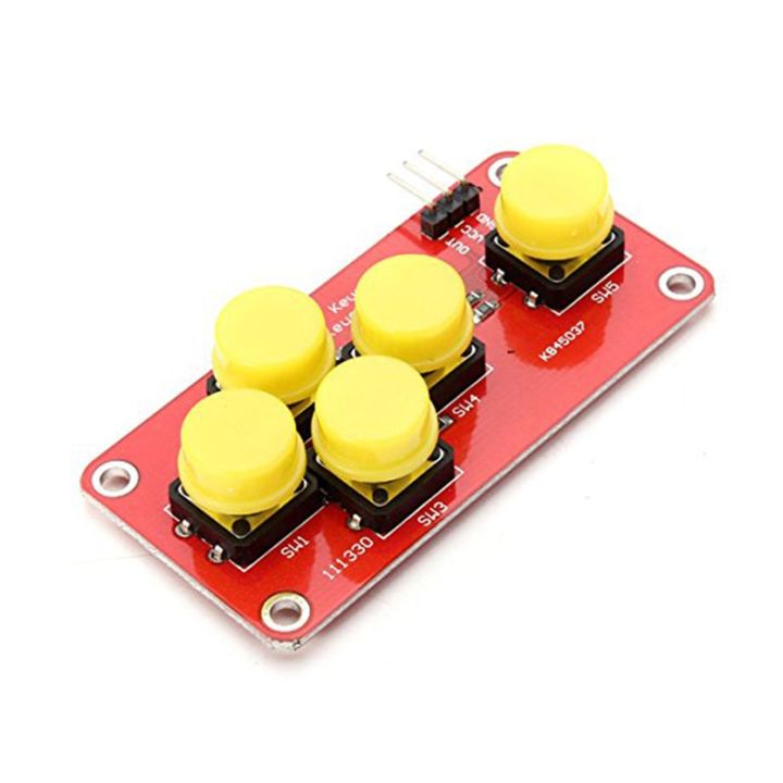 Ad Keyboard Simulate Five Key Module Analog Button For Arduino Sensor Expansion Board Lazada