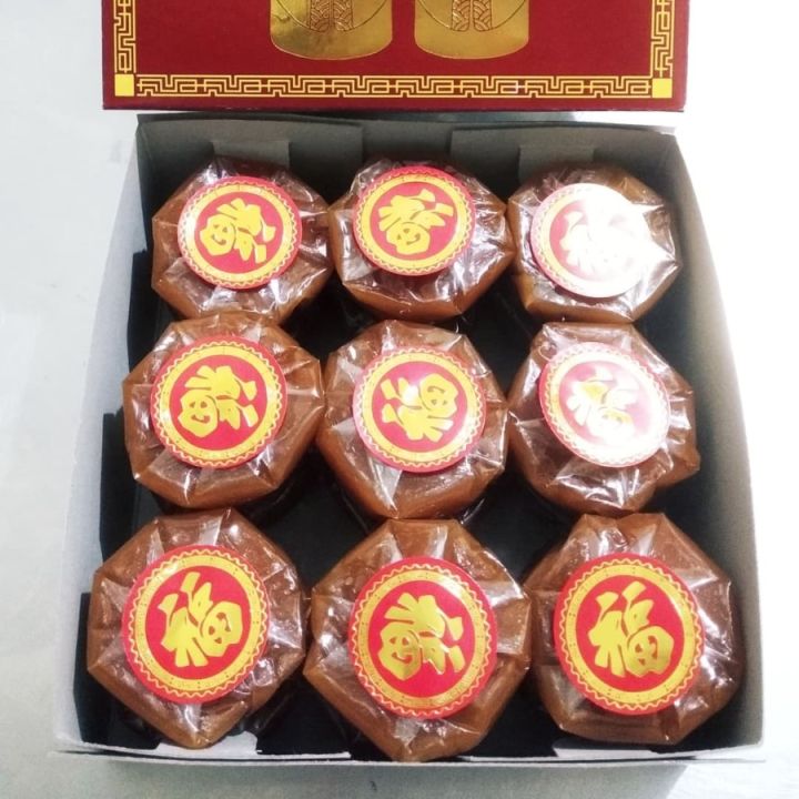 Kue Keranjang MINI Kue Cina Khas Imlek Nian Gao Ti Kwe Sincia Isi 18 ...