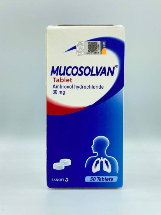 Mucosolvan (Ambroxol hydrochloride) Tablet/Liquid | Lazada