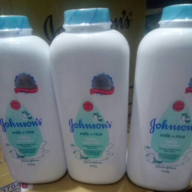 Baby powder johnsons milk&rice 300g (BISA COD / BPOM / ORIGINAL ...