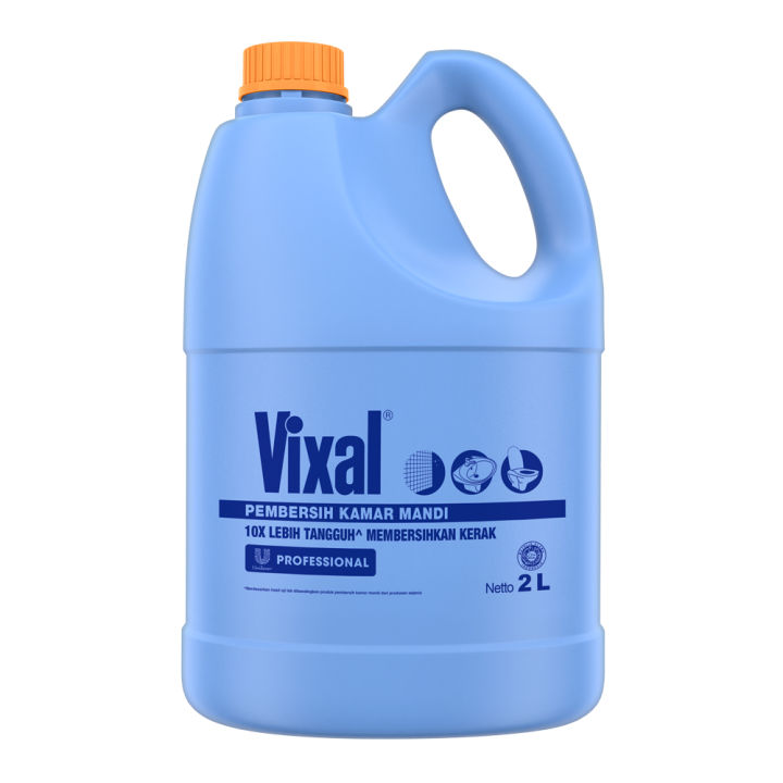 Vixal Professional Pembersih Kamar Mandi & Porselen Jerigen 2L | Lazada ...