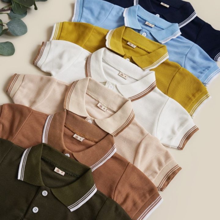 Ova Top Kaos Polo anak Unisex | Lazada Indonesia