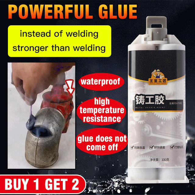 Metal Repair Compound Casting Adhesive Steel Cracks Ceramic Stone ...
