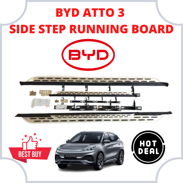 BYD Atto3 Atto 3 2022-2024 OEM Door Side Step Running Board | Lazada