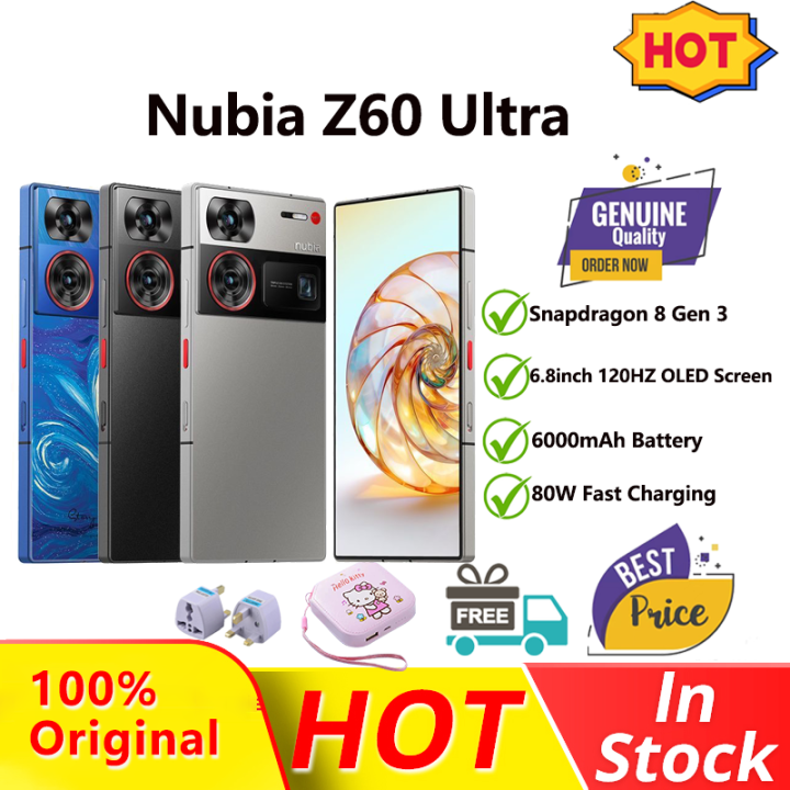 ZTE nubia Z60 Ultra/Qualcomm SM8650-AB Snapdragon 8 Gen 3/6.8'' 120HZ ...