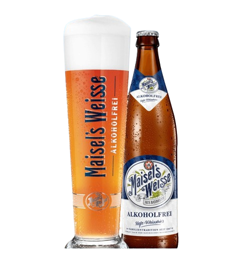 Maisel's Weisse Alkoholfrei Hefe Weissbier / Alcohol Free 500ml Bottle | Lazada PH