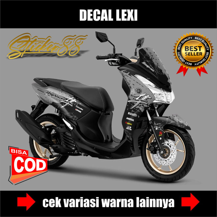 decal striping full body yamaha lexy hayabusa / Stiker decal lexy ...