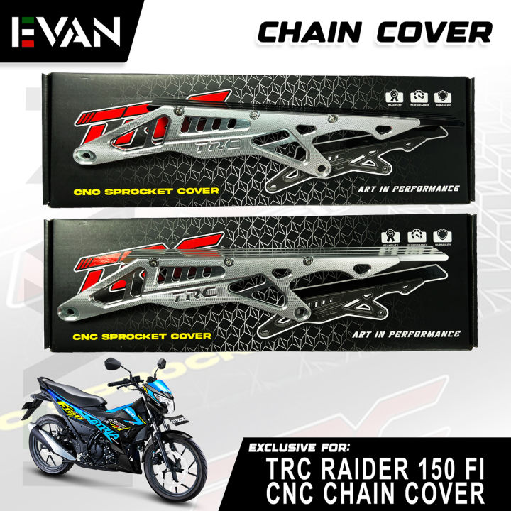 EVAN.PH TRC CNC CHAIN COVER FOR RAIDER 150 FI MOTORCYCLE | Lazada PH