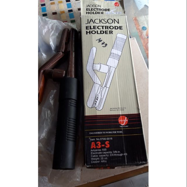 electrode holder welding handle jackson 500amp 300a for nihon golden ...