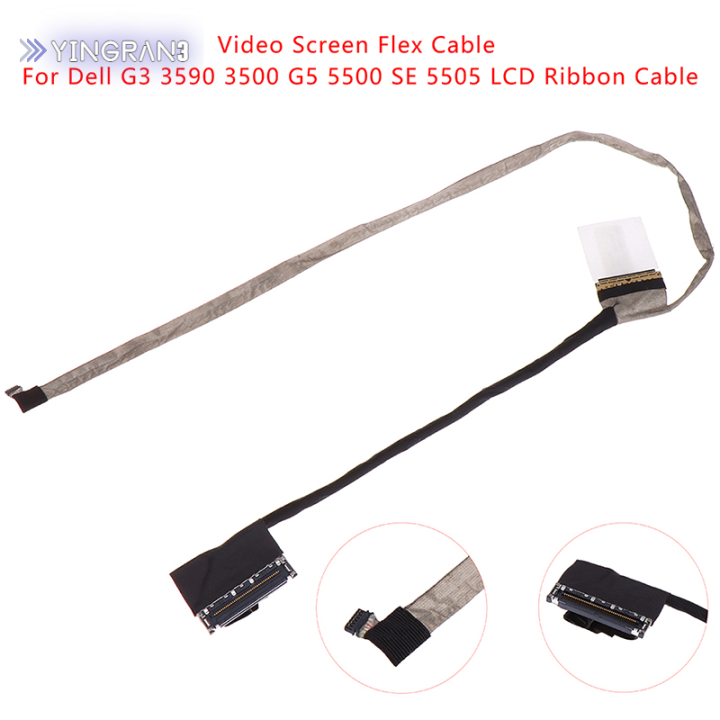 YINGRAN3 1PC Video Screen FLEX CABLE สำหรับ Dell G3 3590 LAPTOP LCD LED ...