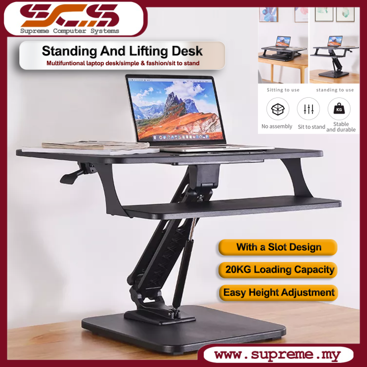Table Converter Table Heigh Converter Sit to Stand Table Riser Standing ...