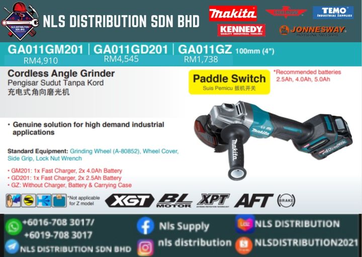 Makita GA011GM201 40V Cordless 4 Makita GA011GM201 40V Cordless 4