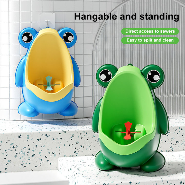 Hygienic Toddler Urinal Frog-shaped Urinal Large Capacity Frog Shape ...