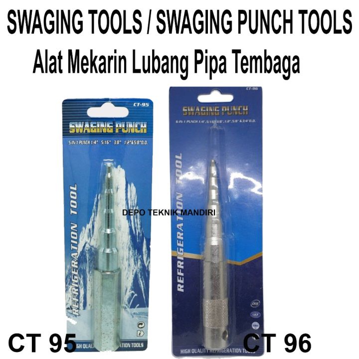 SWAGING TOOLS / SWAGING PUNCH TOOLS - alat mekarin lubang pipa tembaga ...