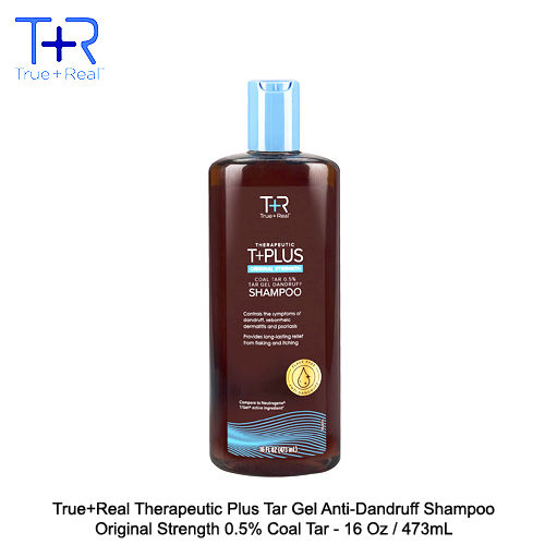 (Psoriasis Shampoo) True+Real Therapeutic Plus Tar Gel Anti-Dandruff ...