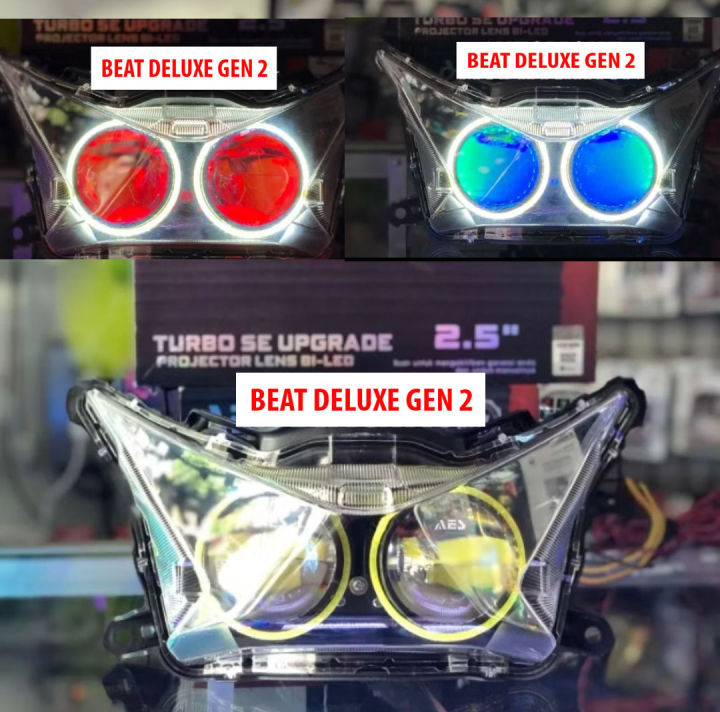 Lampu Biled Beat Deluxe Gen 2 dan Beat street Full Rjb pnp saklar Th ...
