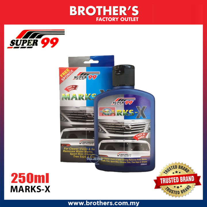 SUPER 99 MARKS-X 250ml 100% Original High Quality Car Care | Lazada