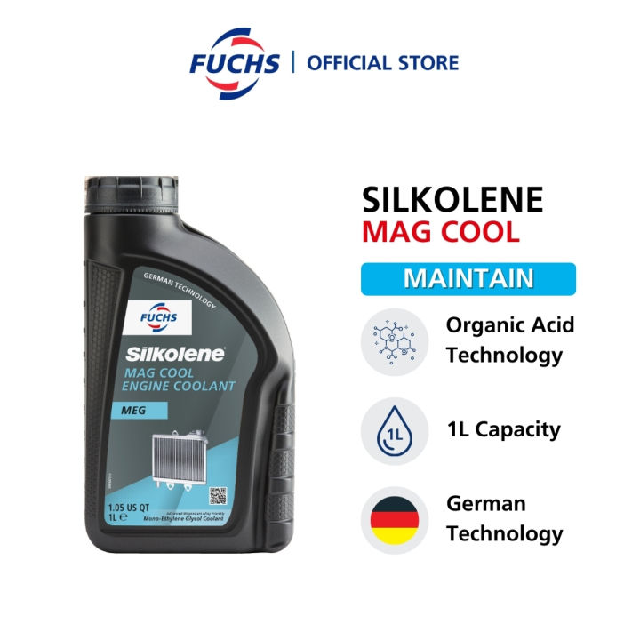 Silkolene Mag Cool 1L Motorcycle Coolant Race Proven and Anti Freeze ...