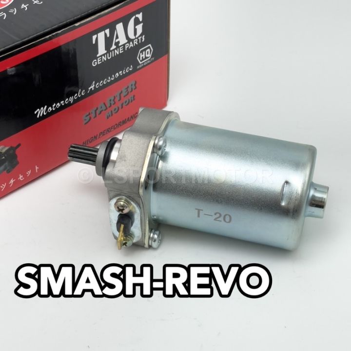 READY STOCK 🔥 SUZUKI SMASH-REVO STARTER MOTOR ASSY SMASHREVO SMASH REVO ...