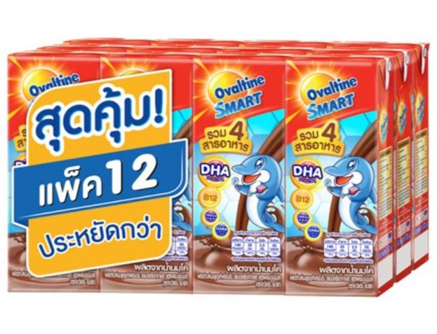 Ovaltine UHT Smart Chocolate 170ml X 12 | Lazada