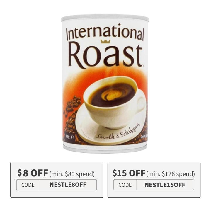 INTERNATIONAL ROAST Instant Soluble Coffee 100G Coffee | Lazada Singapore