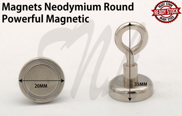 Y20 Y25 Y32 Y36 Y42 Super Strong Neodymium Magnet Pot Fishing Salvage ...